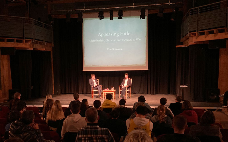 Fascinating Civics with historian Tim Bouverie | Bedales School Blog